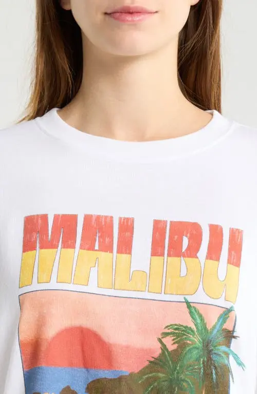 Rip Curl Hayley O Heritage Graphic T-shirt - Optical White