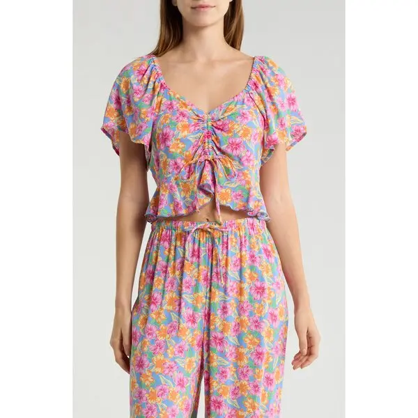 Rip Curl Malibu Cove Peplum Crop Top