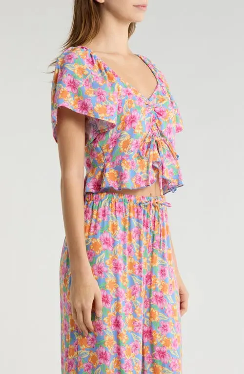 Rip Curl Malibu Cove Peplum Crop Top