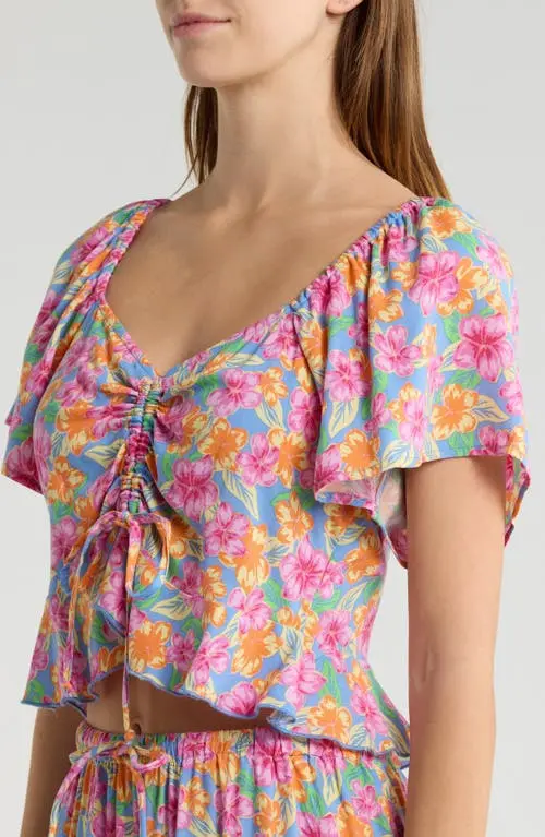 Rip Curl Malibu Cove Peplum Crop Top