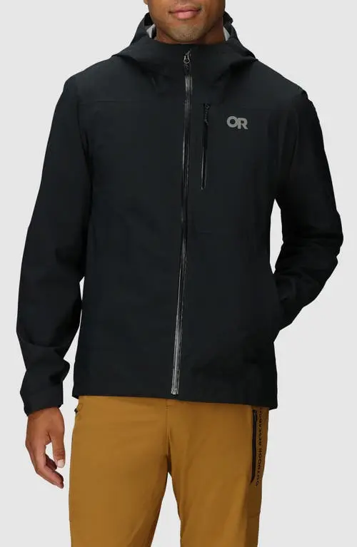 OUTDOOR RESEARCH Freewheel Stretch Rain Jacket - Black
