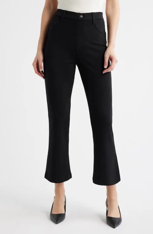 Hue Double Soft Jersey Pull-on Kick Flare Pants