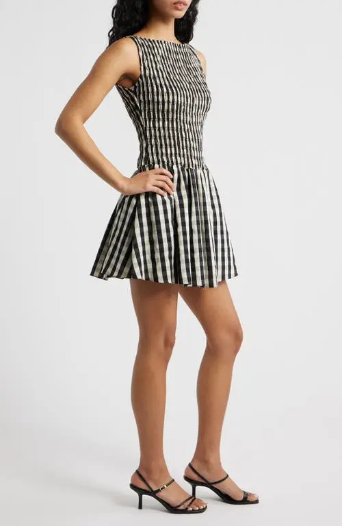 LUCY PARIS Ellen Gingham Mini Dress