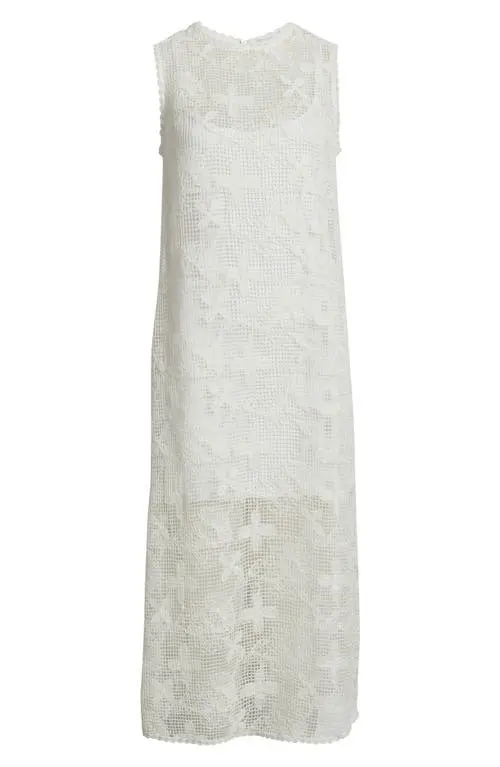 LUCY PARIS Cara Lace Midi Dress
