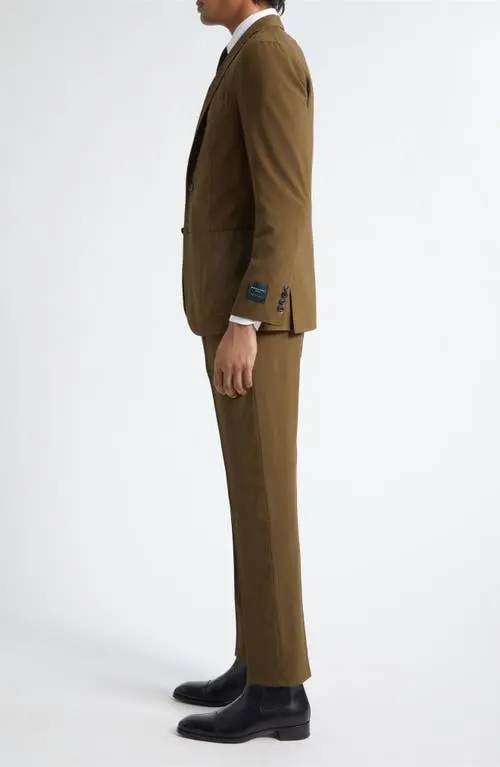 Boglioli Pickstitch Wool Sport Coat - Light Brown