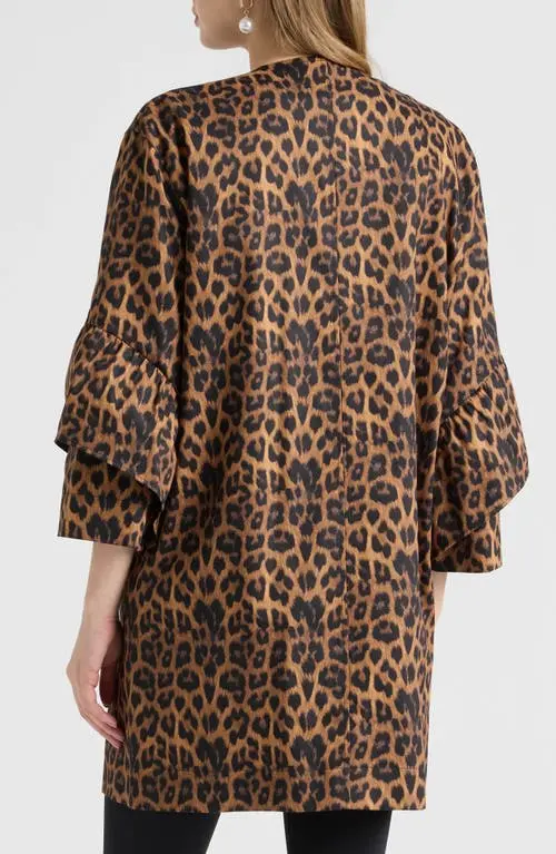 NVLT Water Repellent Printed Canvas Coat
