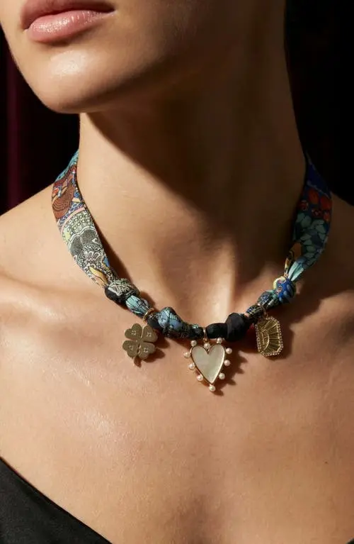 MACRAE & CO. Scarf Charm Necklace