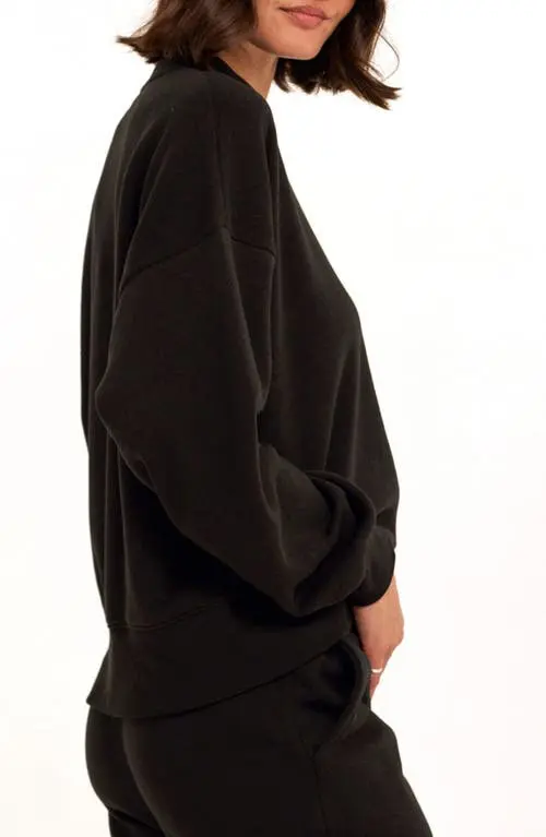 THREADS 4 THOUGHT Blaise Triblend Fleece Sweatshirt - Black