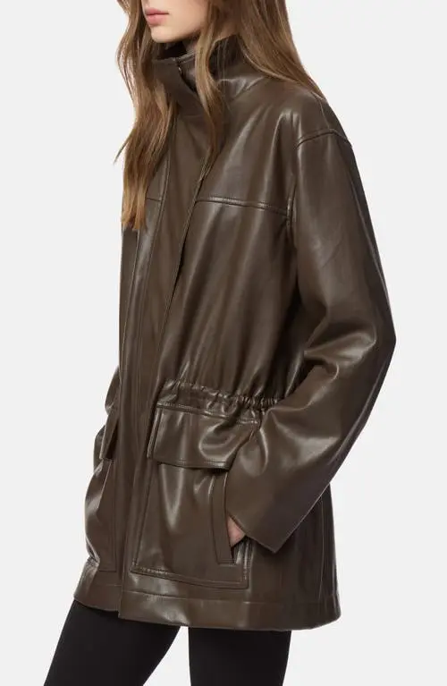 Apparis Edie Faux Leather Parka