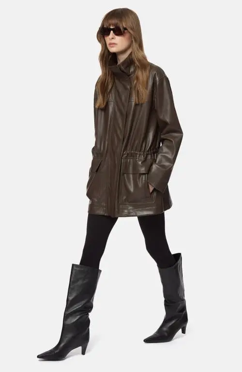 Apparis Edie Faux Leather Parka