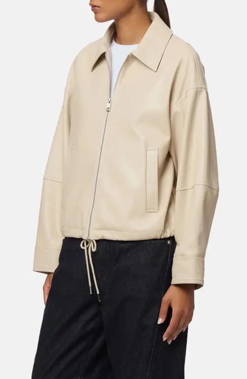 Apparis Ada Faux Leather Bomber Jacket