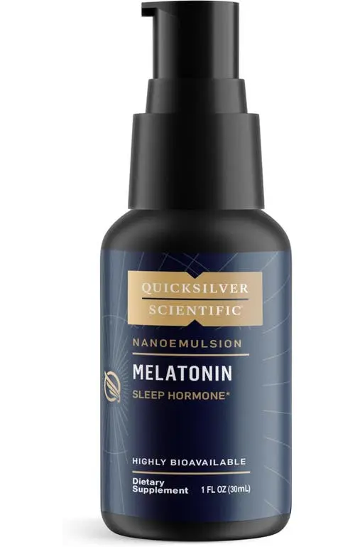 QUICKSILVER SCIENTIFIC Liposomal Melatonin Liquid Supplement - None