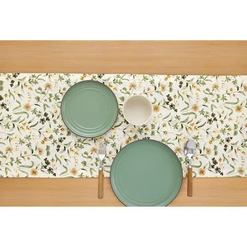 Solino Home Linen Table Runner For Dining Table