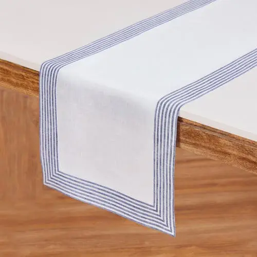 SOLINO HOME Linen Table Runnerlucca