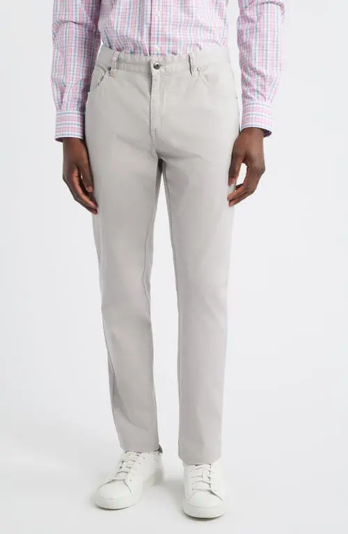 Johnnie-o Atlas Garment Dye Stretch Chinos - Chrome