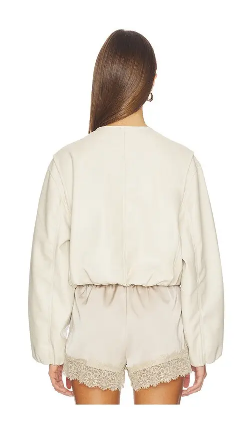 Blanknyc Faux Leather Bomber Jacket