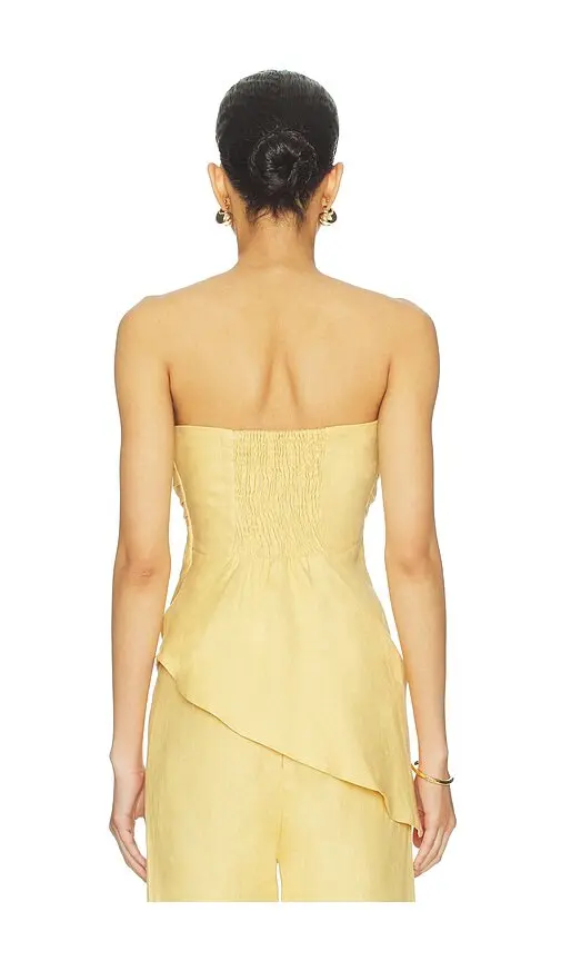 Faithfull The Brand Nera Top - Yellow