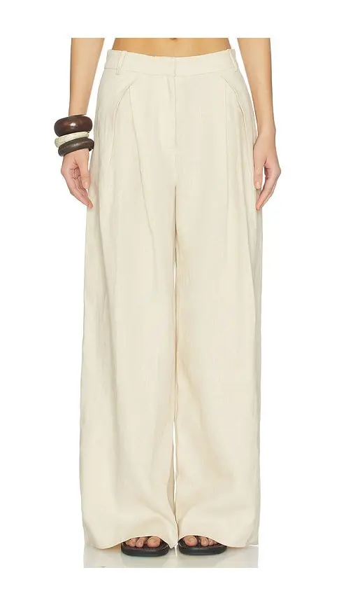 Faithfull The Brand Sofia Trouser - Neutral