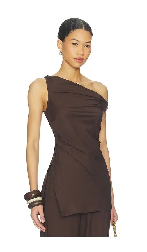Faithfull The Brand Cosima One-shoulder Top