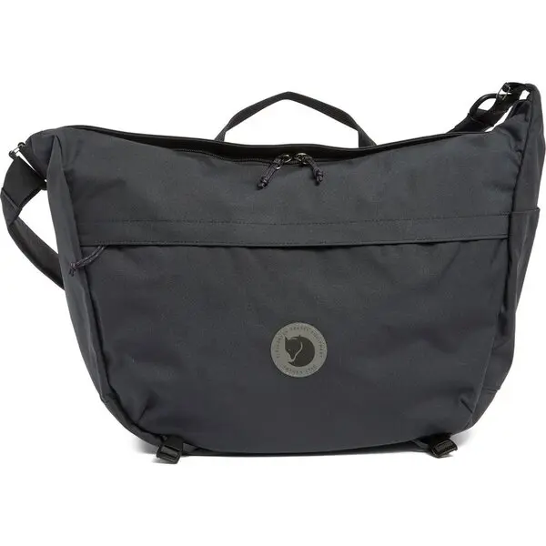 Fjallraven Water Resistant Crossbody Bag - Coal Black