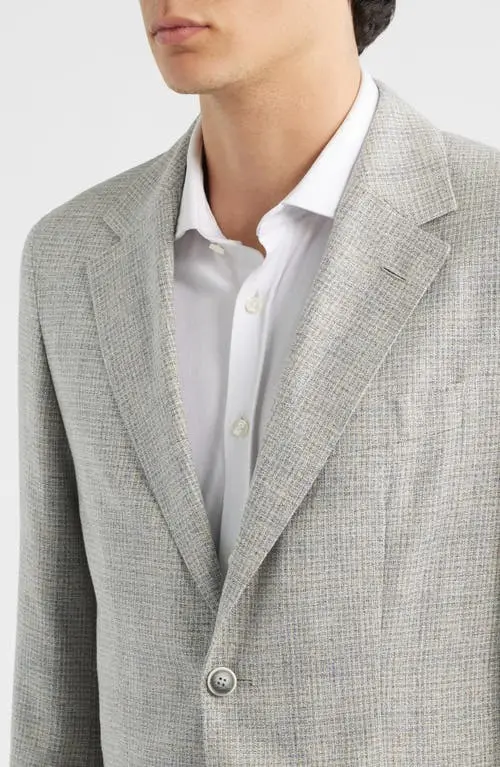 BOSS Regular Fit Silk & Wool Sport Coat