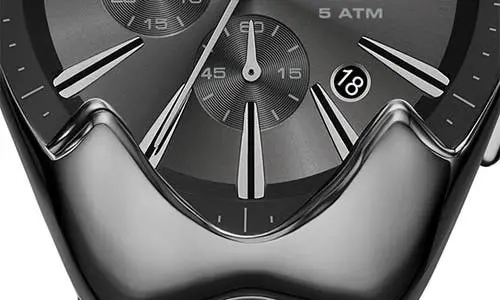 DIESEL® Mercurial Tonneau Chronograph Bracelet Watch - Gray