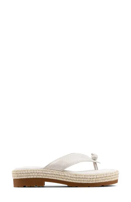 DONALD PLINER Thong Sandal - Porcelain