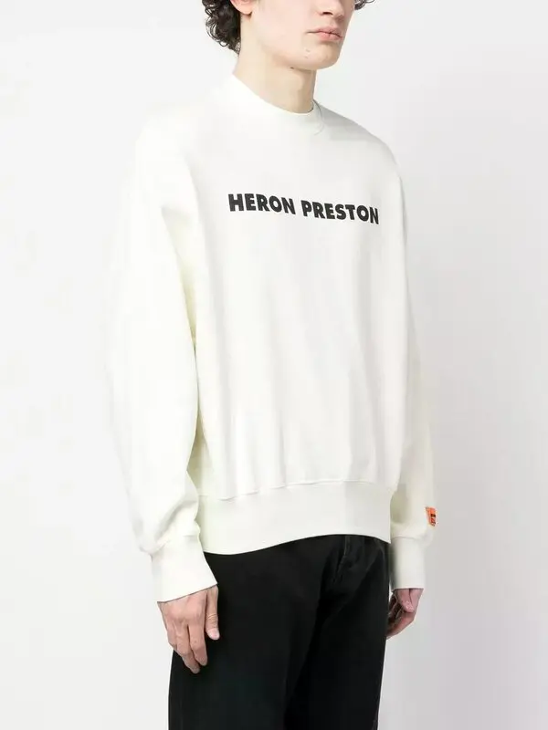 Heron Preston Logo-print Organic Cotton Sweatshirt