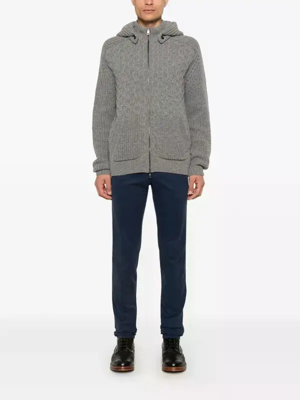 PT TORINO Slim-cut Chino Trousers - Blue