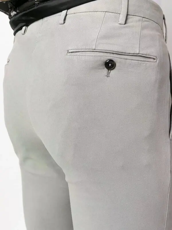 PT TORINO Mid-rise Skinny Trousers - Grey