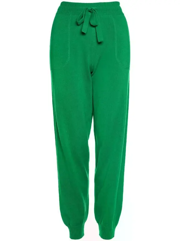 ERES Star Knitted Track Pants - Green