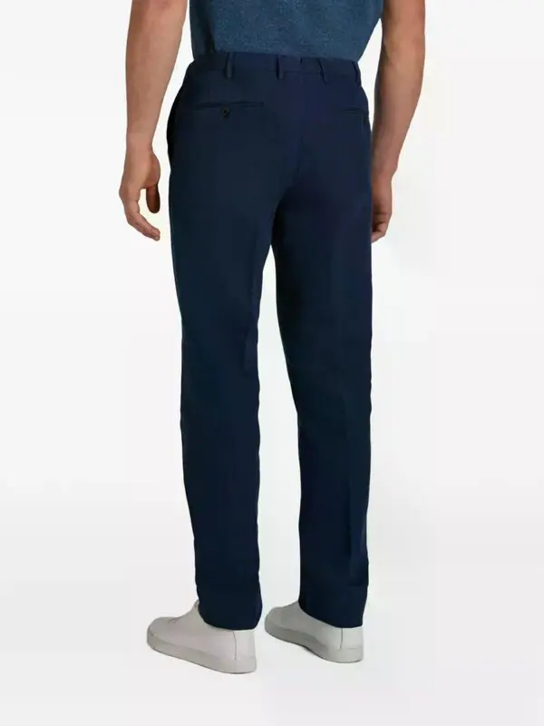 Incotex Belt-loop Trousers - Blue
