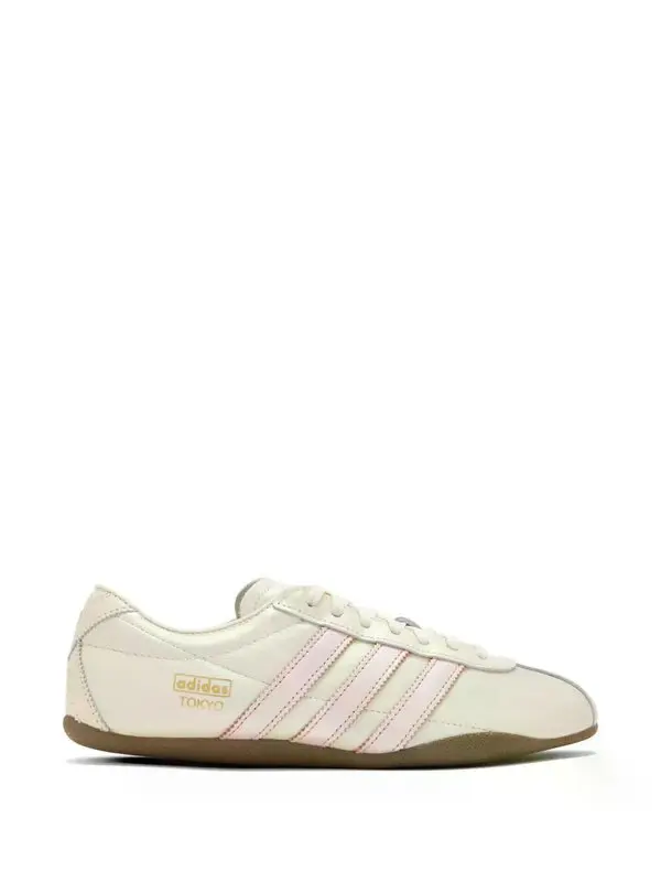 Adidas Tokyo Stripe-detail Sneakers - Neutrals