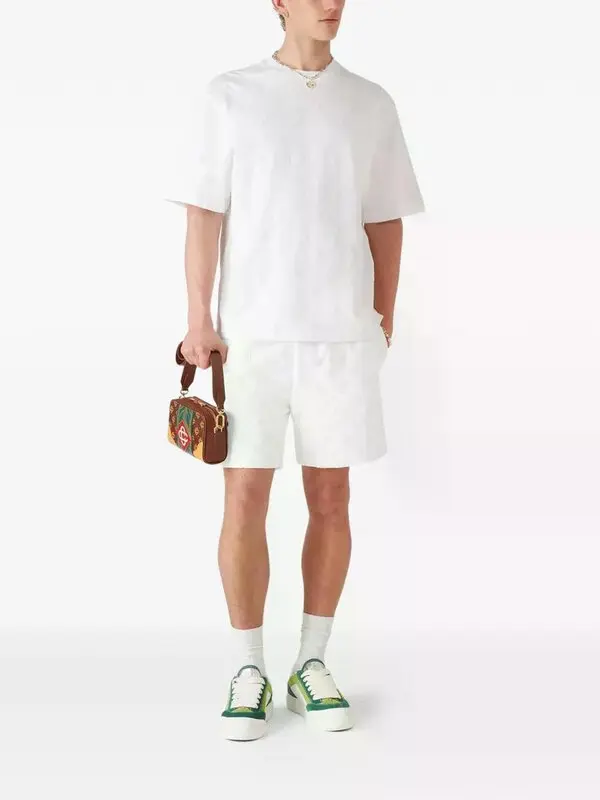 Casablanca Monogram Cotton Shorts