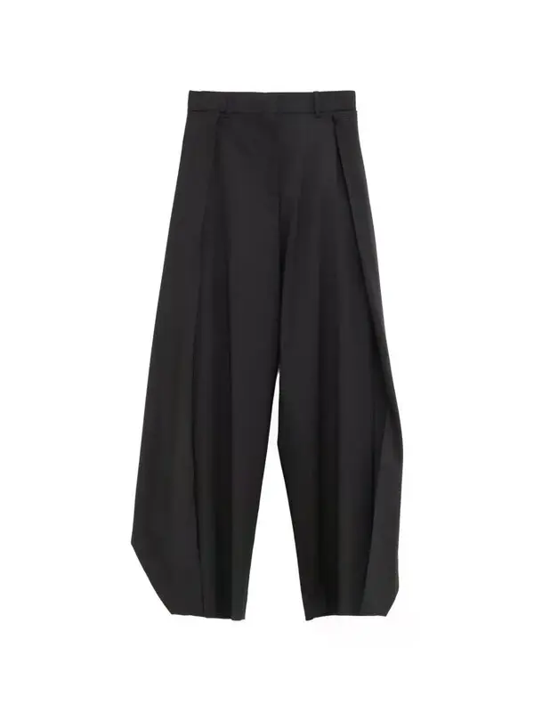 Loewe Pleated Asymmetric Trousers