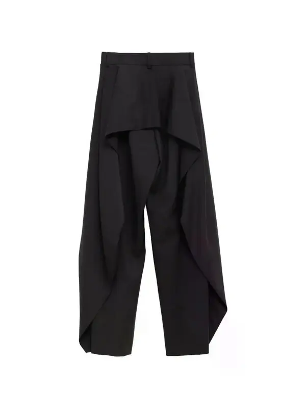 Loewe Pleated Asymmetric Trousers