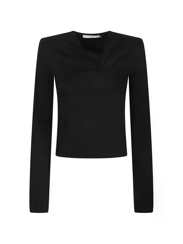 IRO PARIS Long-sleeve V-neck Top