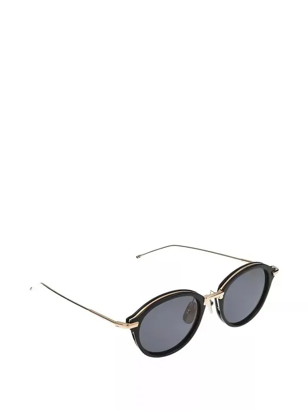 Thom Browne Round-frame Sunglasses - Gold