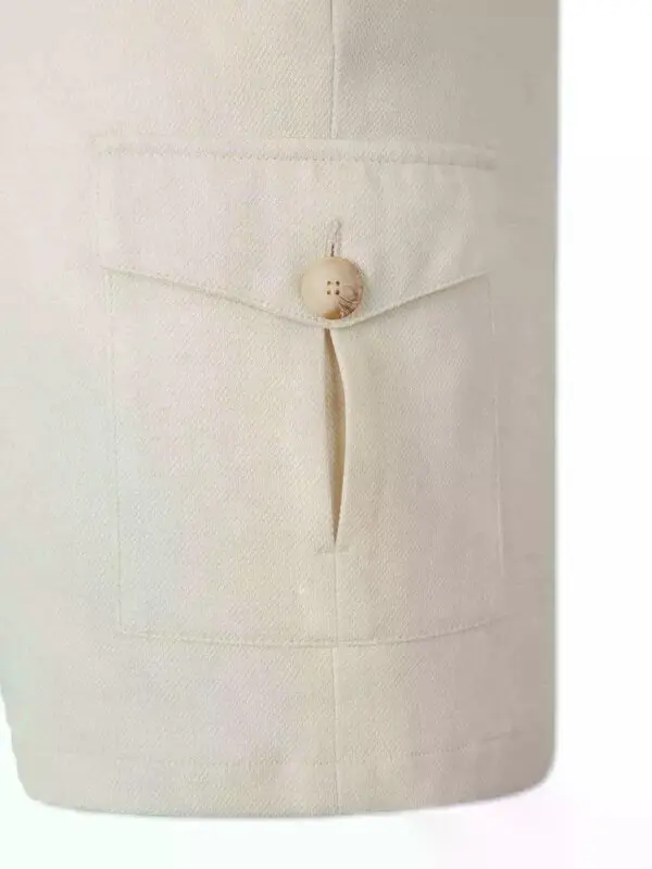 GRAN SASSO Flap-pockets Drawstring Shorts