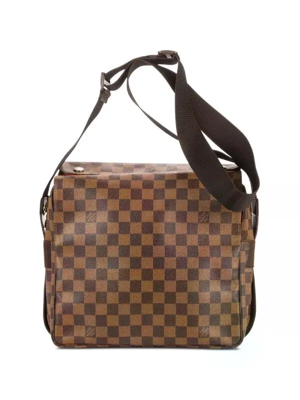 LOUIS VUITTON Naviglio Damier Crossbody Bag - Brown