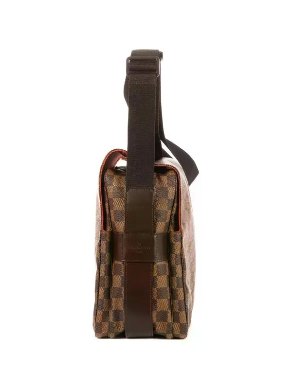 LOUIS VUITTON Naviglio Damier Crossbody Bag - Brown