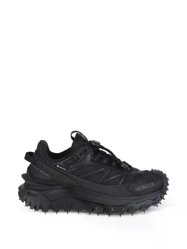 Moncler Trailgrip Gtx Panelled Sneakers - Black