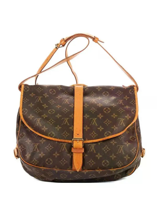 LOUIS VUITTON Saumur 35 Monogram Crossbody Bag