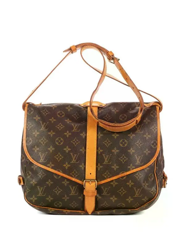 LOUIS VUITTON Saumur 35 Monogram Crossbody Bag