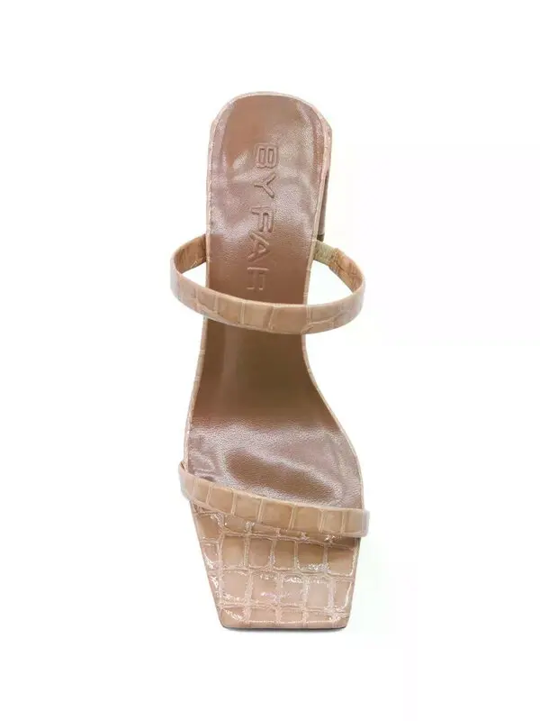 By Far Tanya Square-toe Heeled Sandals