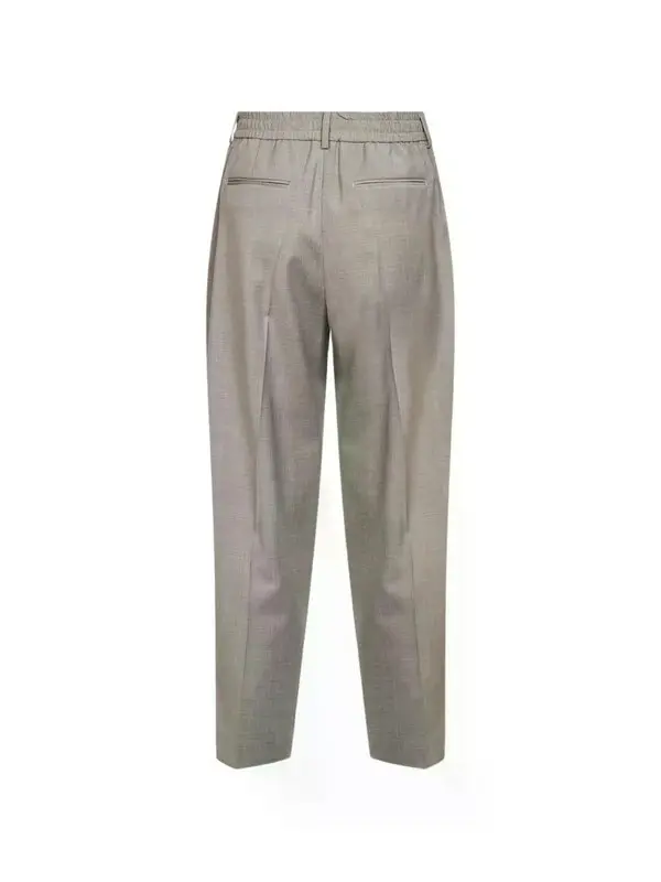PT TORINO Pleated Trousers - Neutrals
