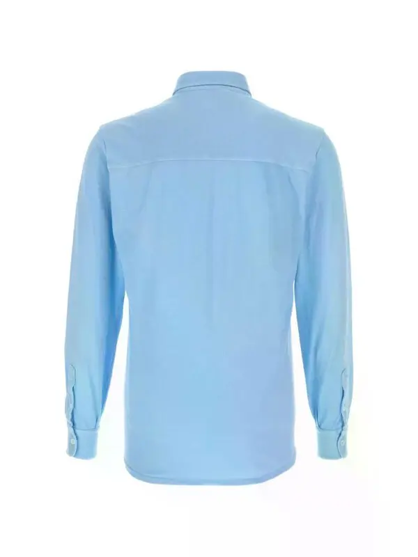 Fedeli Piqué Shirt - Blue