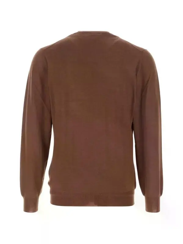 Fedeli Wool Sweater - Brown