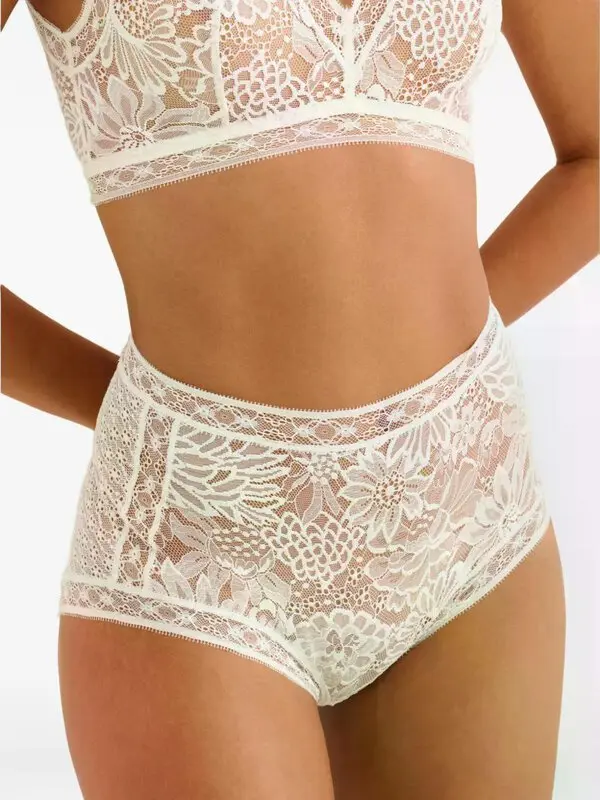 ERES Volute High-waisted Lace Briefs