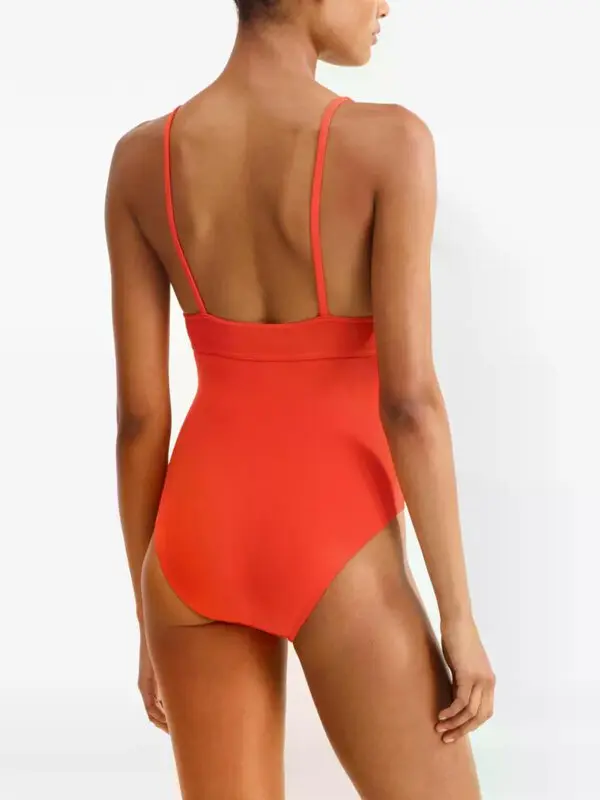 ERES Larcin V-neck Swimsuit - Red